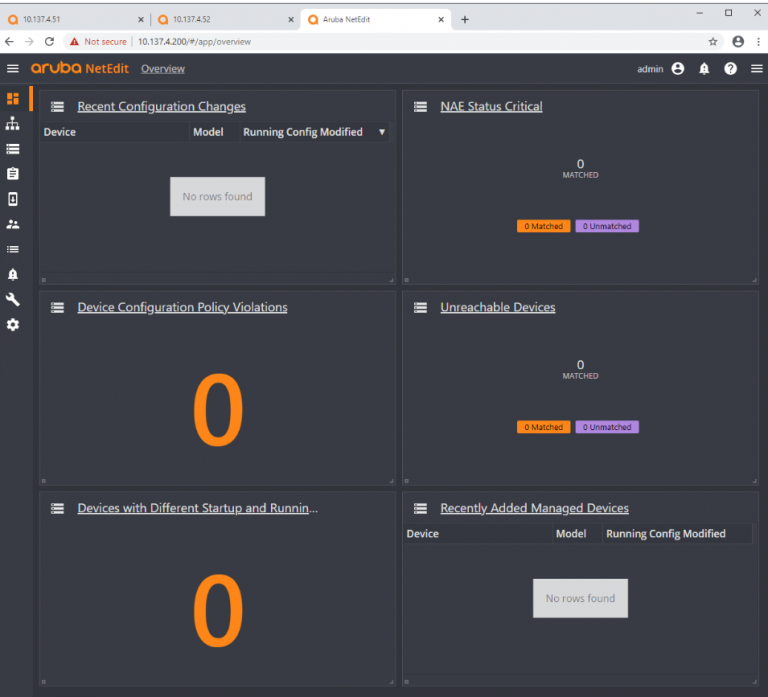 Managing ArubaOS-CX with NetEdit 2.0 in eve-ng - Tom Costello - KD9CPB